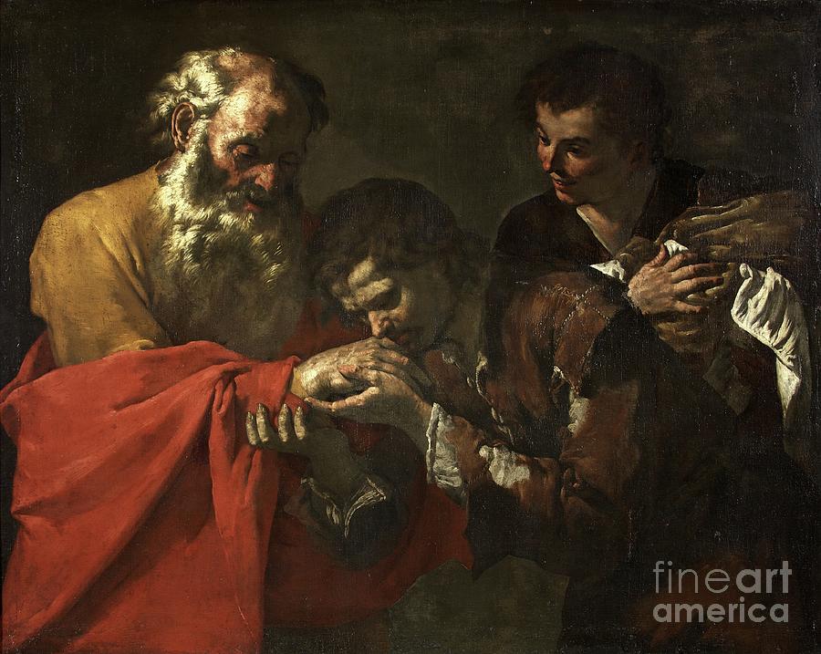 The Return Of The Prodigal Son, C.1630-50 Painting by Master Of The ...