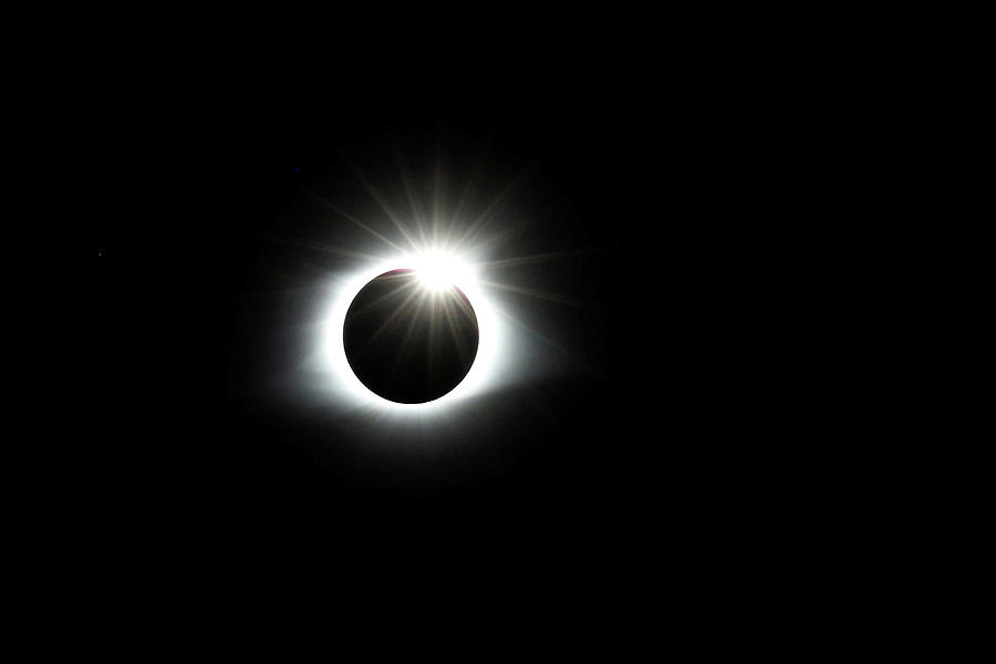 The Solar Eclipse Creates the Effect Photograph by Jonathan Ernst ...