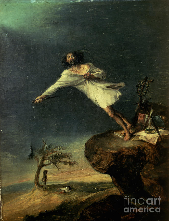 The Suicide Painting by Leonardo Alenza - Fine Art America