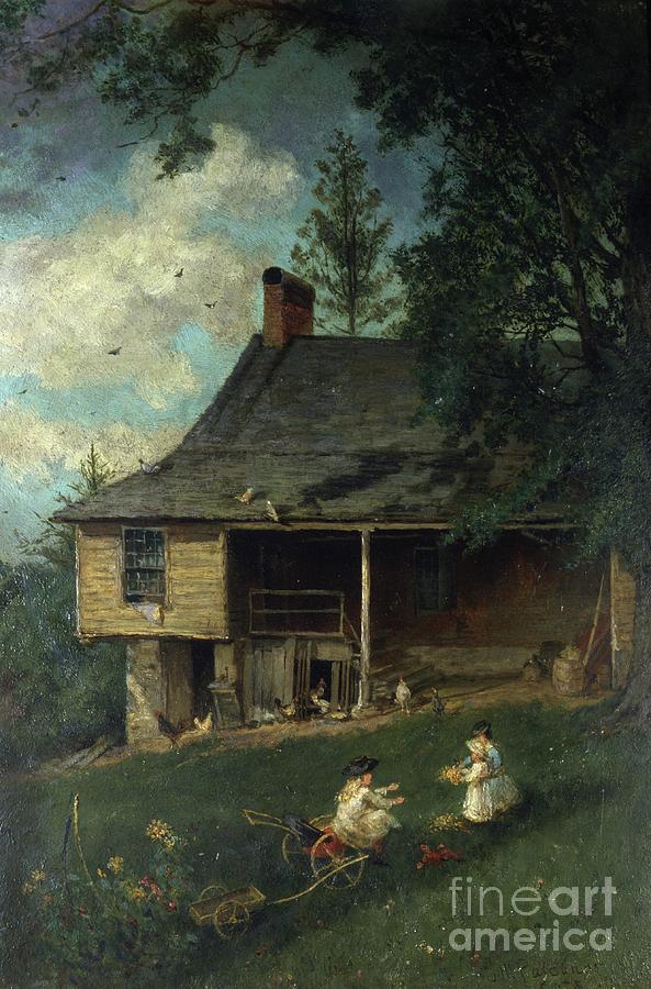 Thomas Cole's First Studio, 1881 Painting by John Mackie Falconer - Pixels