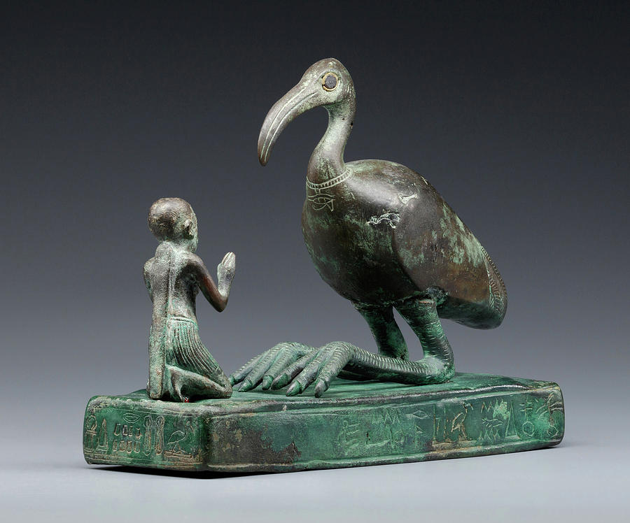 Thoth-ibis And Devotee Photograph by Science Source - Fine Art America