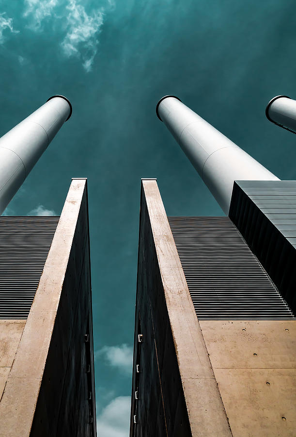 Three Vent Stacks Photograph by Markus Auerbach - Fine Art America