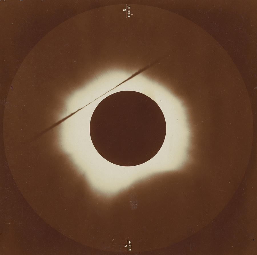 Total Solar Eclipse, 1883 Photograph by Science Source - Fine Art America