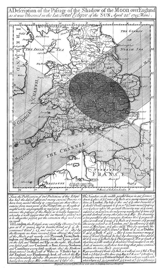 Total Solar Eclipse, Umbral Shadow Photograph by Science Source - Pixels