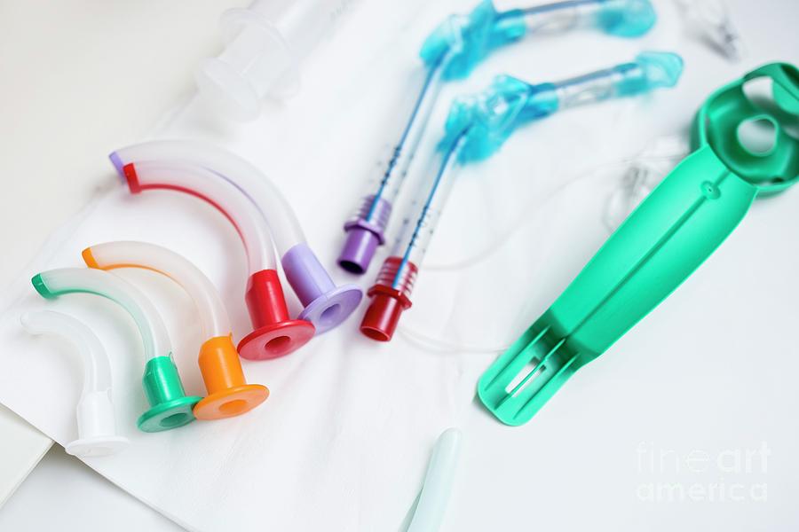 Tracheal Intubation Kit Photograph by Science Photo Library - Fine Art ...