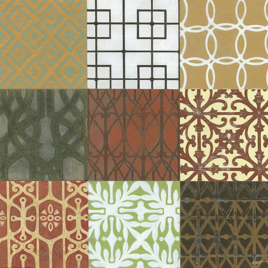 Trellis 9-patch Painting by Vision Studio - Fine Art America