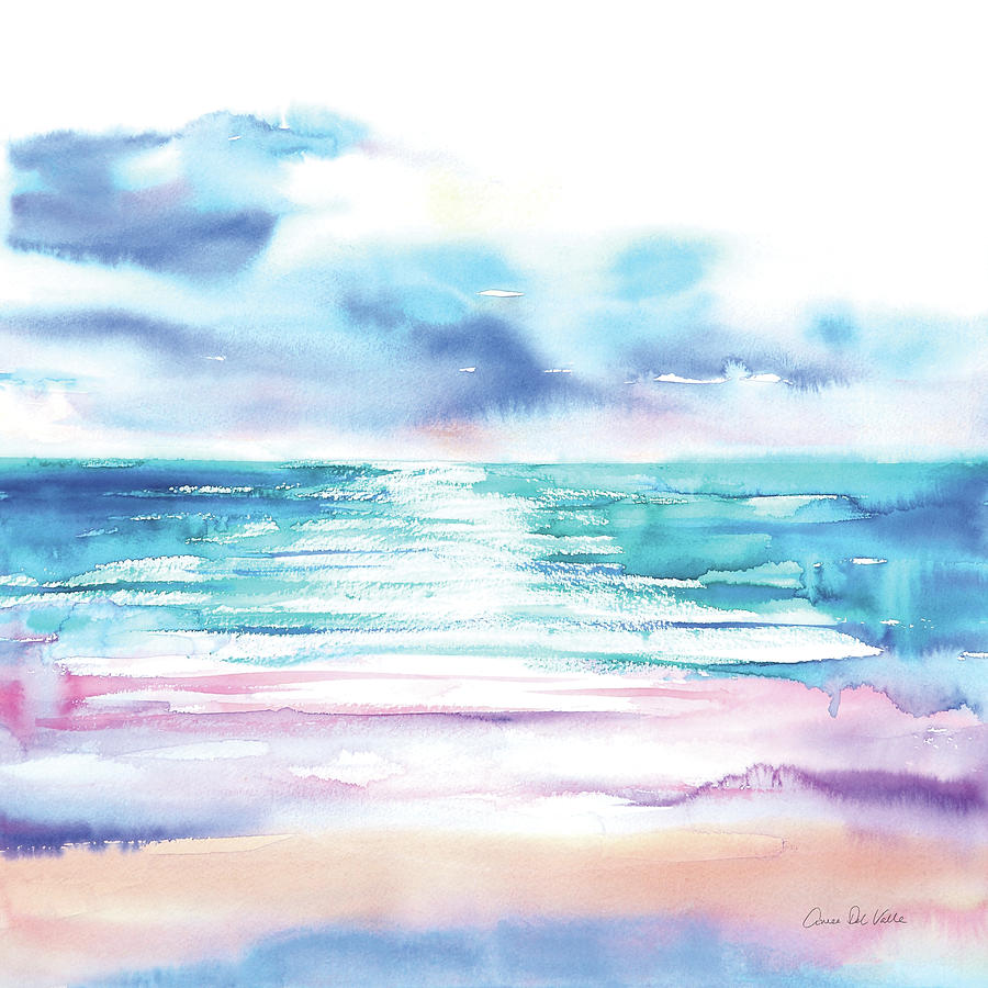 Turquoise Sea II Painting by Aimee Del Valle - Fine Art America