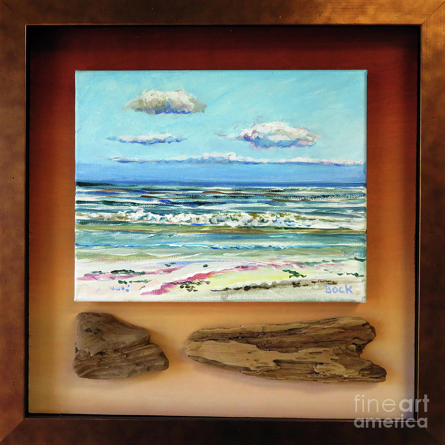 Turtle Beach Painting by William Bock - Fine Art America
