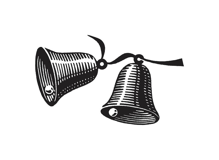 Two Bells Drawing by CSA Images - Fine Art America