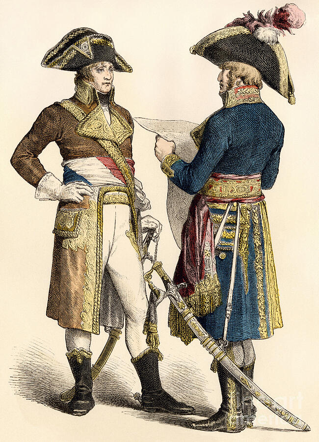 Uniforms Of Generals Of The French Army, At The Beginning Of The Napoleonic Wars (1799-1815 ...