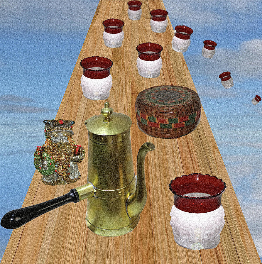 Unstable Table Digital Art by Alan Turley | Fine Art America