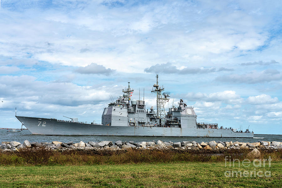 USS Vella Gulf CG-72 Photograph by Rodney Cammauf - Pixels