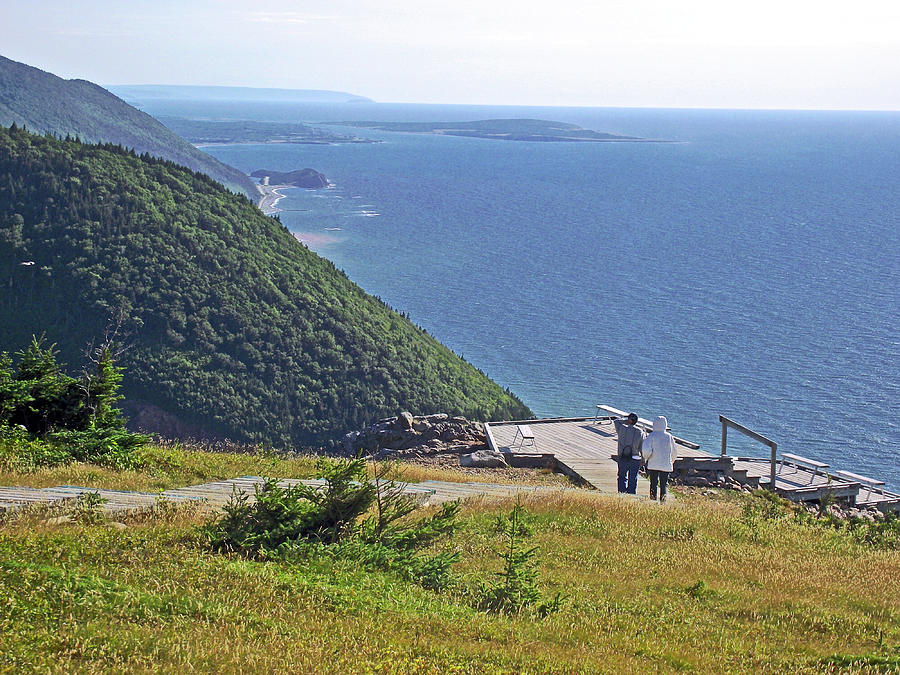 View from Skyline Trail in Cape Breton Highlands National Park, Nova Scotia, Canada Photograph ...