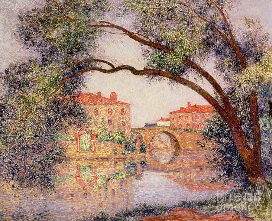 Village In Normandy Painting by Fernand Loyen Du Puigaudeau - Fine Art America
