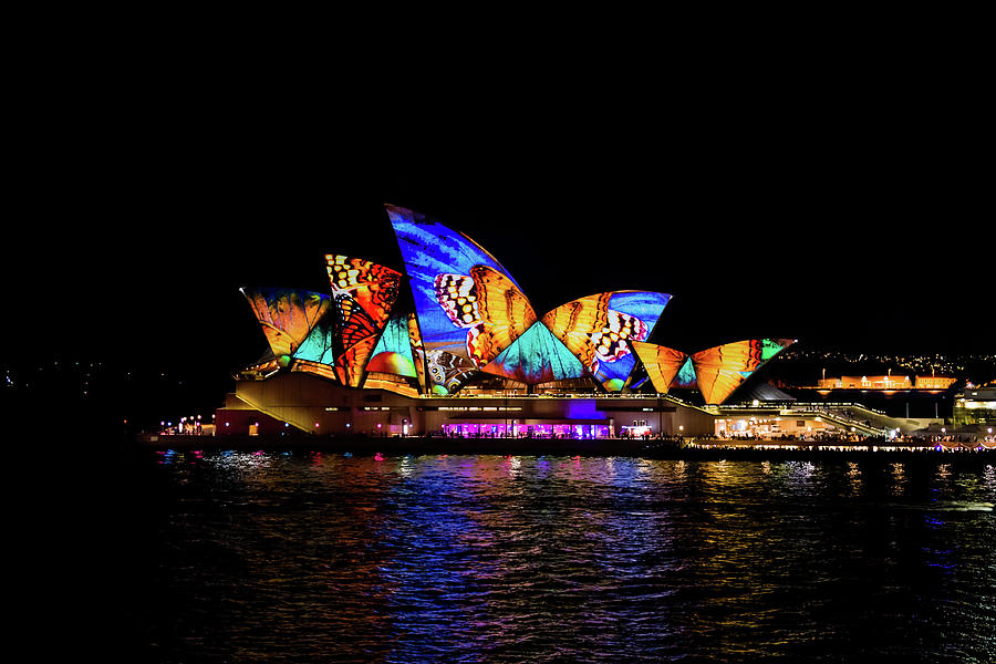 Vivid Opera House Photograph by Les Lovett - Fine Art America