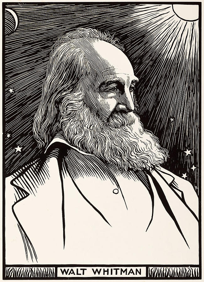 Walt Whitman, American Poet Photograph by Science Source - Pixels