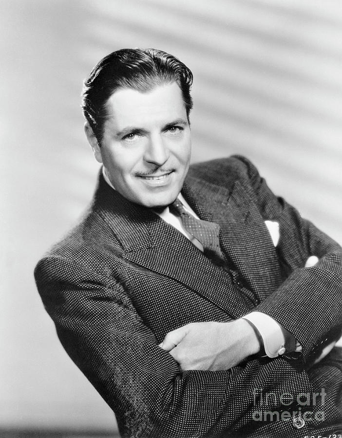 Warner Baxter by Bettmann