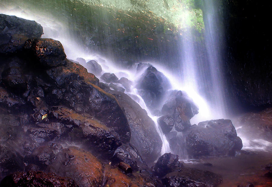 Waterfall Base Photograph by Bill Cain - Fine Art America