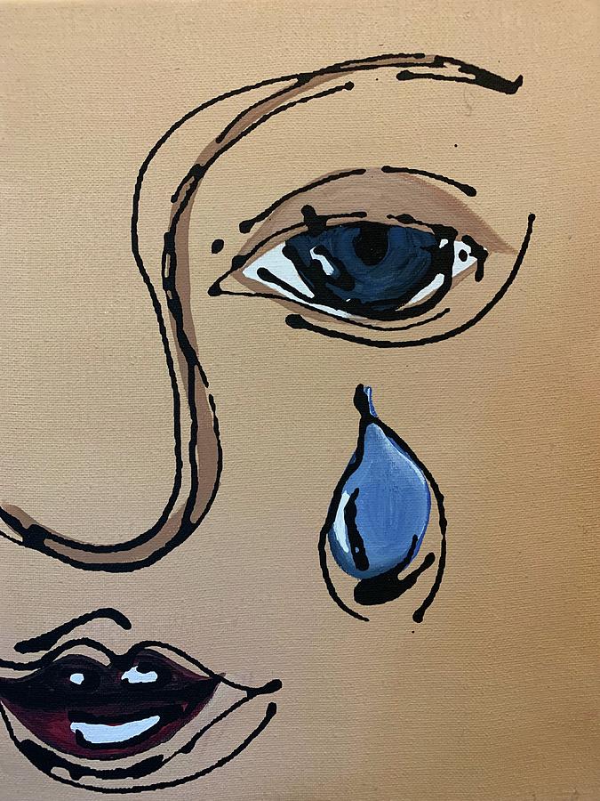 Weep Painting by Maureen Thompson - Fine Art America