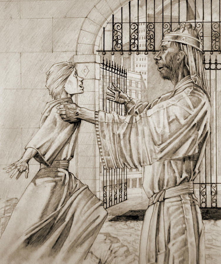 Well Done Thy Good and Faithful Servant Drawing by James Robinson