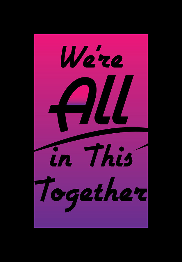 Were All in This Together Digital Art by Lin Watchorn - Fine Art America