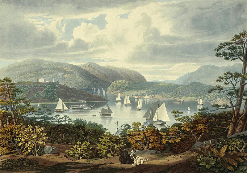 West Point, Hudson River, 1831 Photograph by Science Source - Pixels