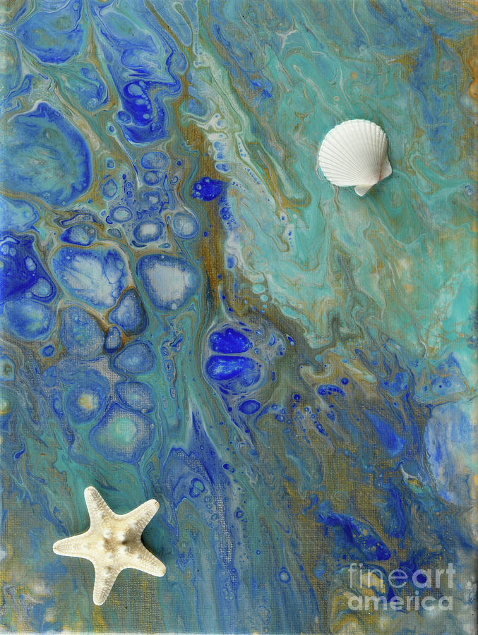 What the Water Brought Painting by Waves of Joy LLC | Fine Art America