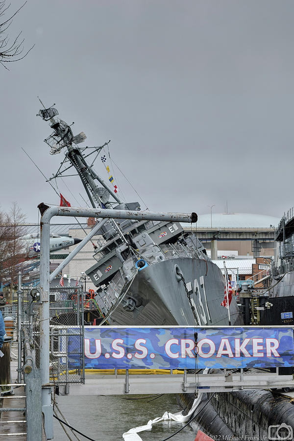002 001 Uss Sinking Sullivans 15apr2022 Photograph by Michael Frank Jr ...