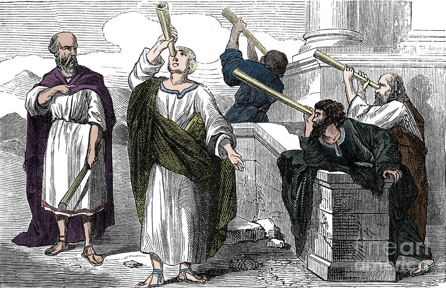Ancient Astronomers Stargazing #1 Photograph by Science Source - Fine ...