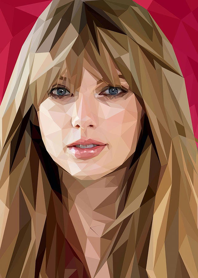 Artis Music Popart Taylor Swift Digital Art By Saini Nagy