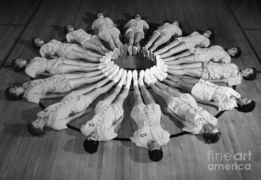 Basic Training, 1958 Photograph by Granger