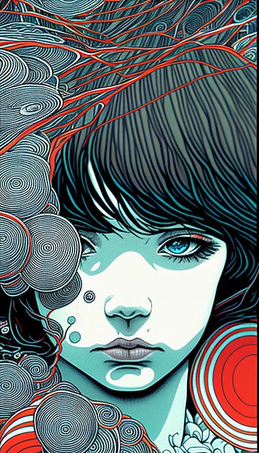 Beautiful Woman Interdimensional Digital Art by S B V - Fine Art America