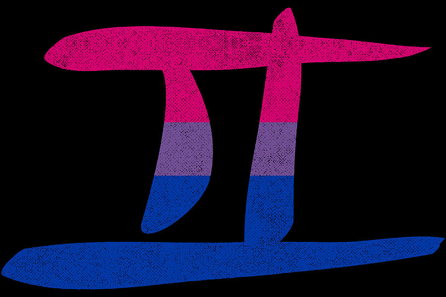 Bisexual Pride Flag Gemini Zodiac Sign Digital Art By Patrick Hiller