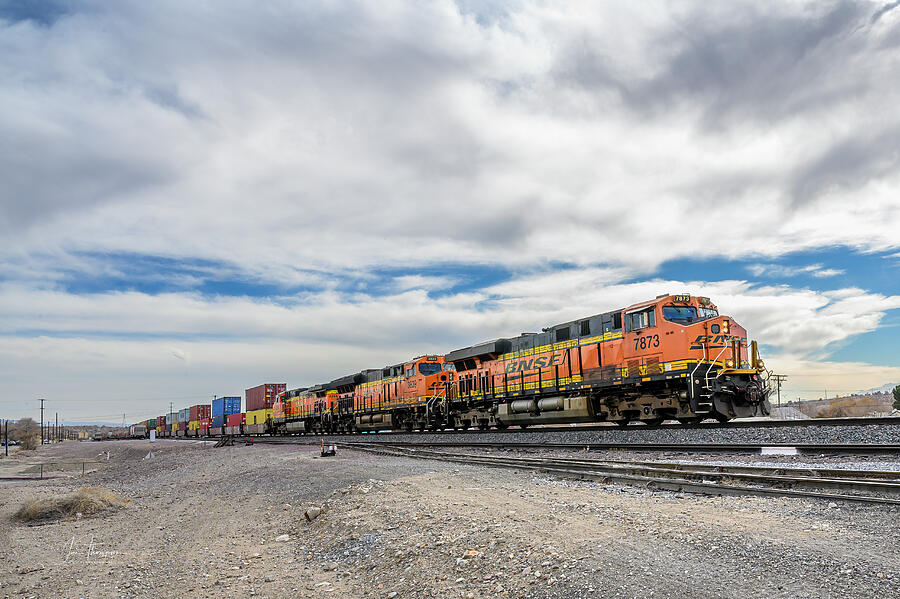 Bnsf 7873 Photograph by Jim Thompson - Fine Art America