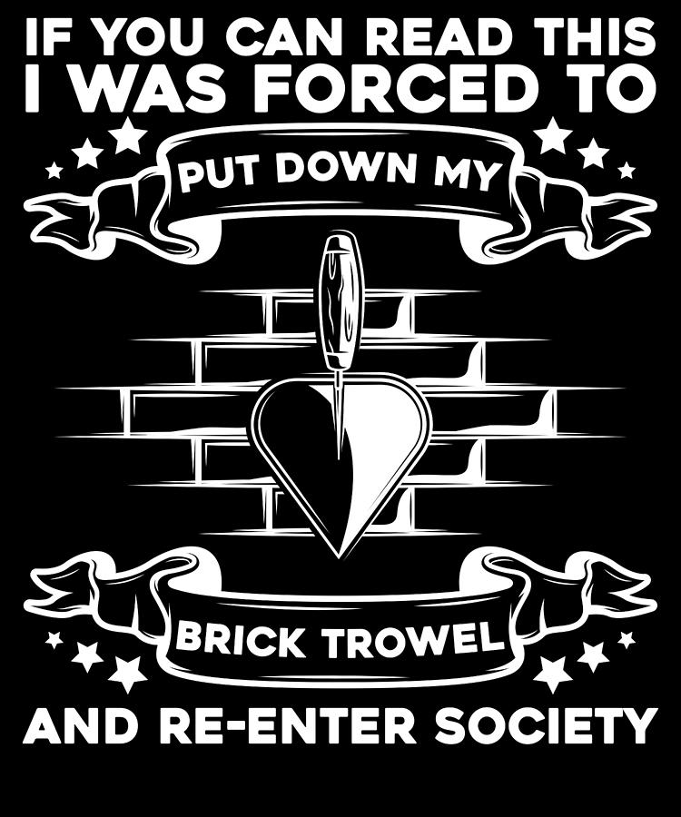 Bricklayer Construction Masonry Digital Art by Grance UG ...