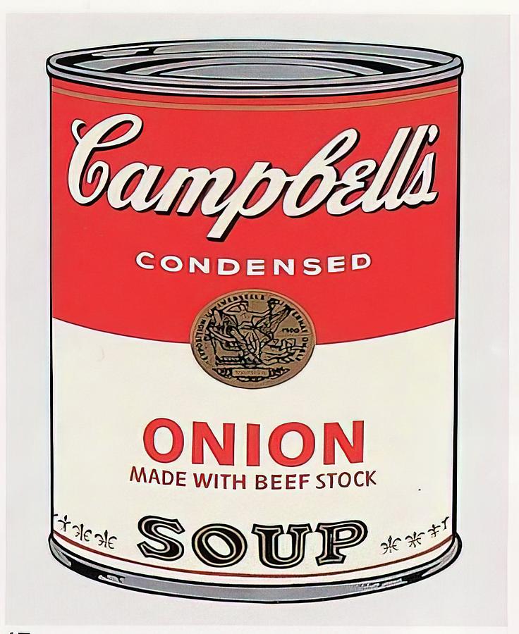 Campbell's Soup Can - Pop Art American by andy warhol #1 Painting by ...
