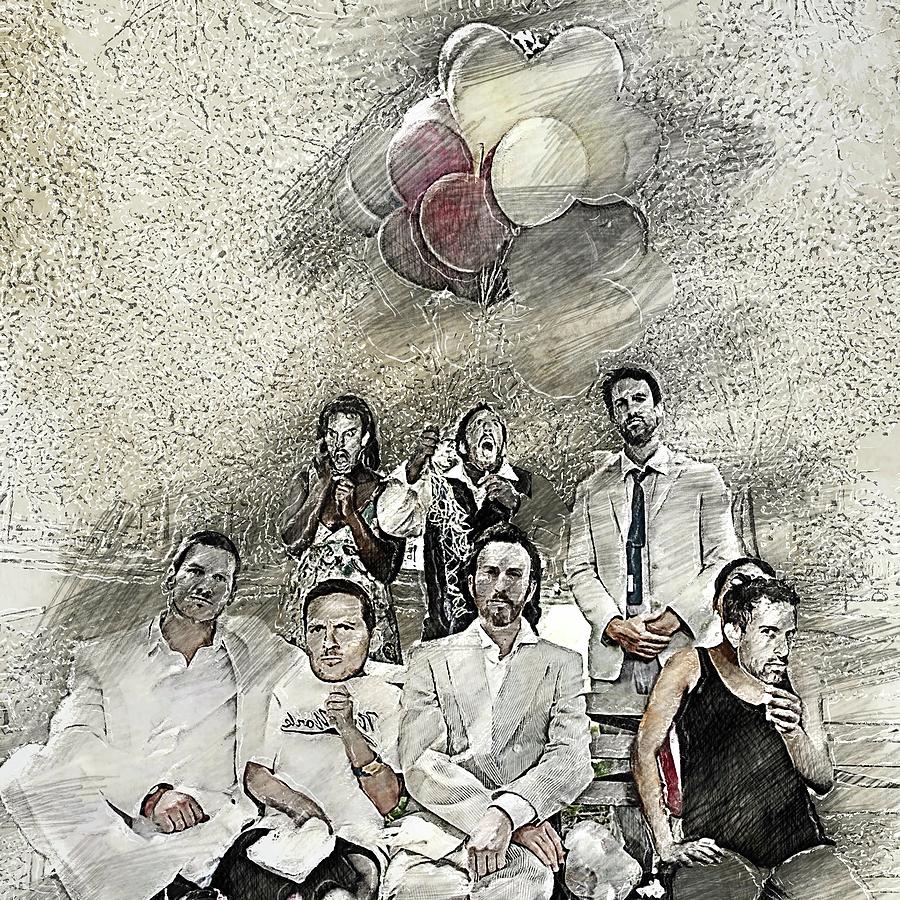 Celebrity Guster Pencil Drawing Drawing by Bechtelar Natalia | Pixels