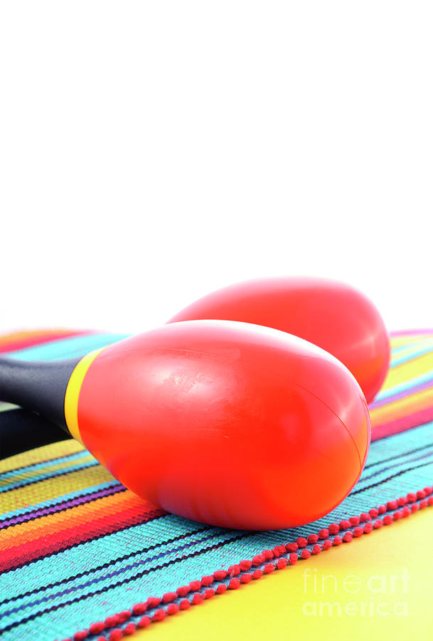 Cinco de Mayo maracas. Photograph by Milleflore Images - Fine Art America