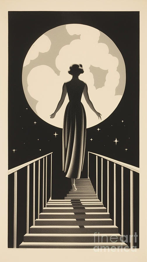 Decoding Dreams a lithograph drawing parallels by Asar Studios Painting ...