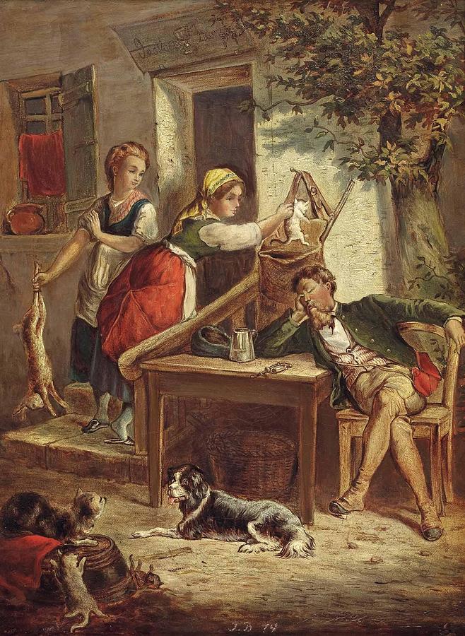 Der lustige Tausch fur den eingeschlafenen Jager Painting by Jb | Pixels Der lustige Tausch fur den eingeschlafenen Jager Painting by Jb | Pixels