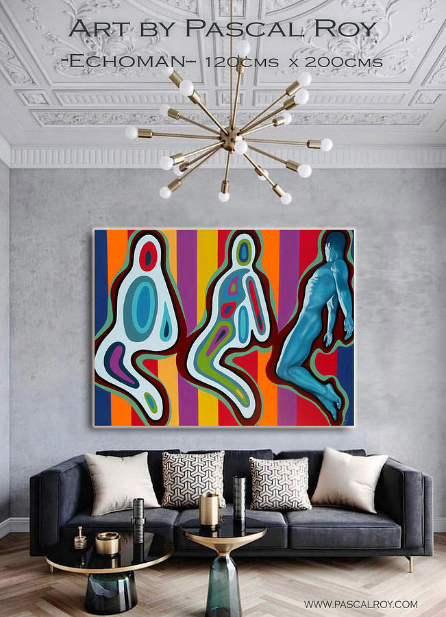 Echoman Painting by Pascal Roy - Fine Art America