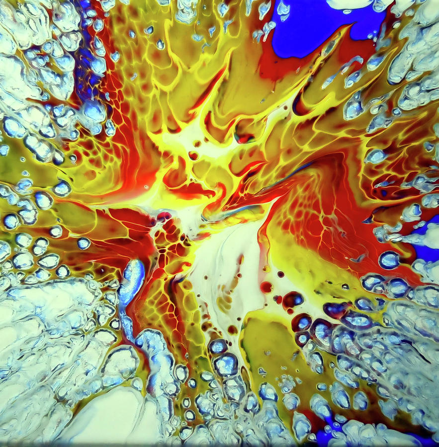 Explosion Painting by Eileen Tascioglu - Fine Art America