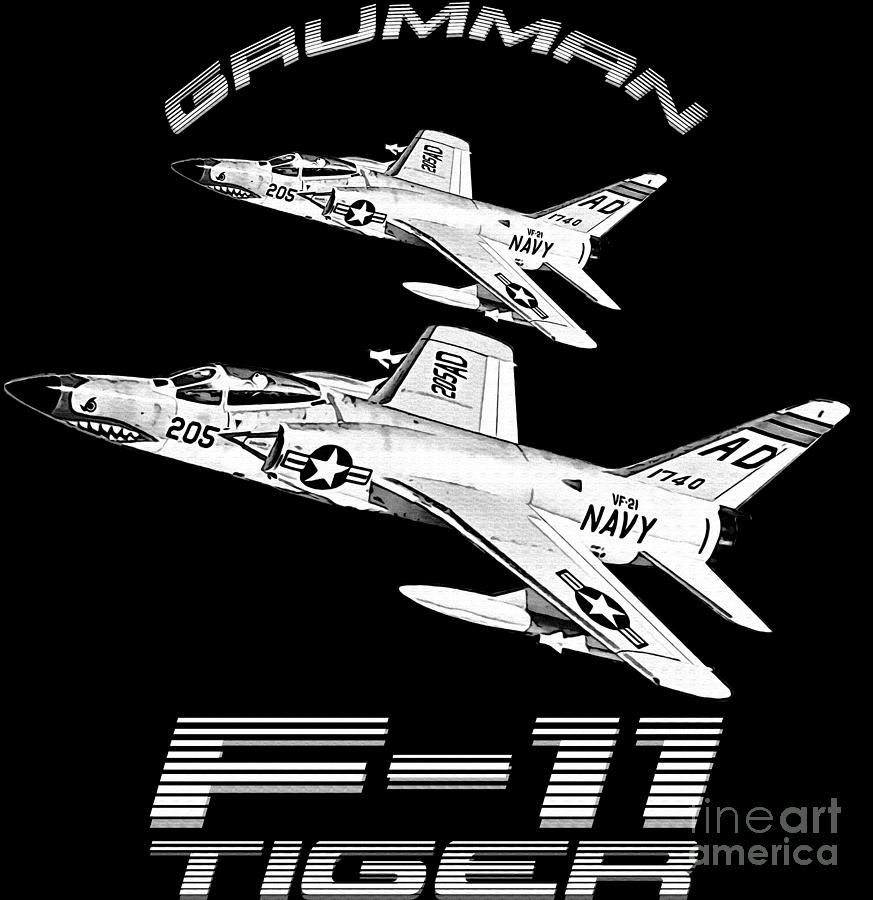 F11 Tiger Supersonic Jet Fighter #1 Digital Art by Aerolovers Dany - Fine Art America