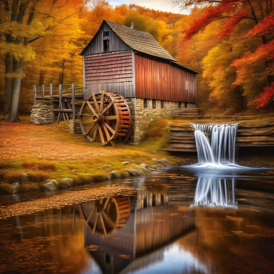Fall Digital Art by Tammy Sullivan - Fine Art America