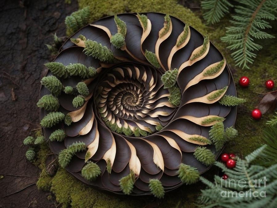 Fibonacci Earth Sequence IV Digital Art by Douglas Farrow - Fine Art ...