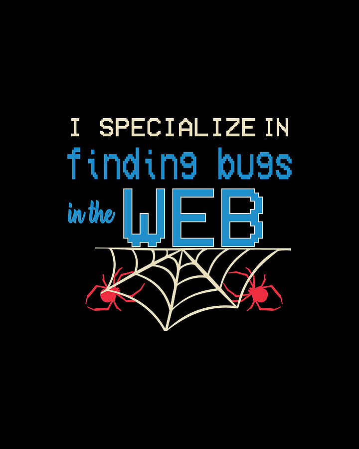 Finding Bugs Funny Web Developer Digital Art by Orgence Matungwa - Fine Art America