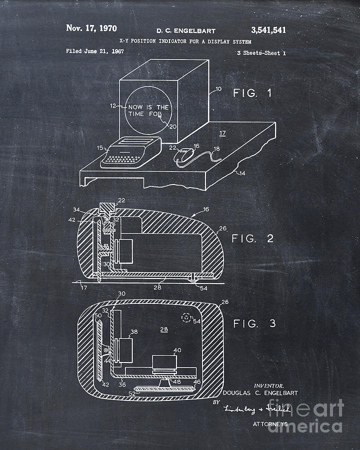 First Computer Mouse 1967 Digital Art by Visual Design - Fine Art America
