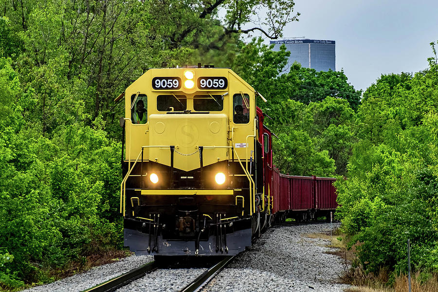 GATX Rail Locomotive Group GMTX 9059 EMD SD60 Pyrography by Steelrails Photography - Pixels