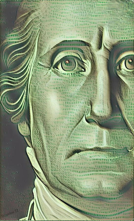 George Washington Digital Art by Generational Images - Fine Art America