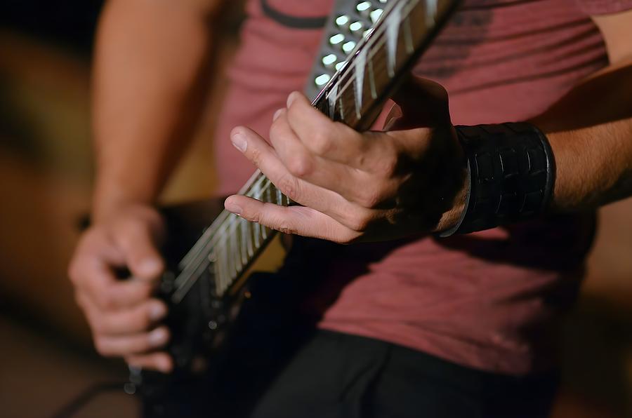 Guitar #1 Digital Art by Celestina Paul - Fine Art America